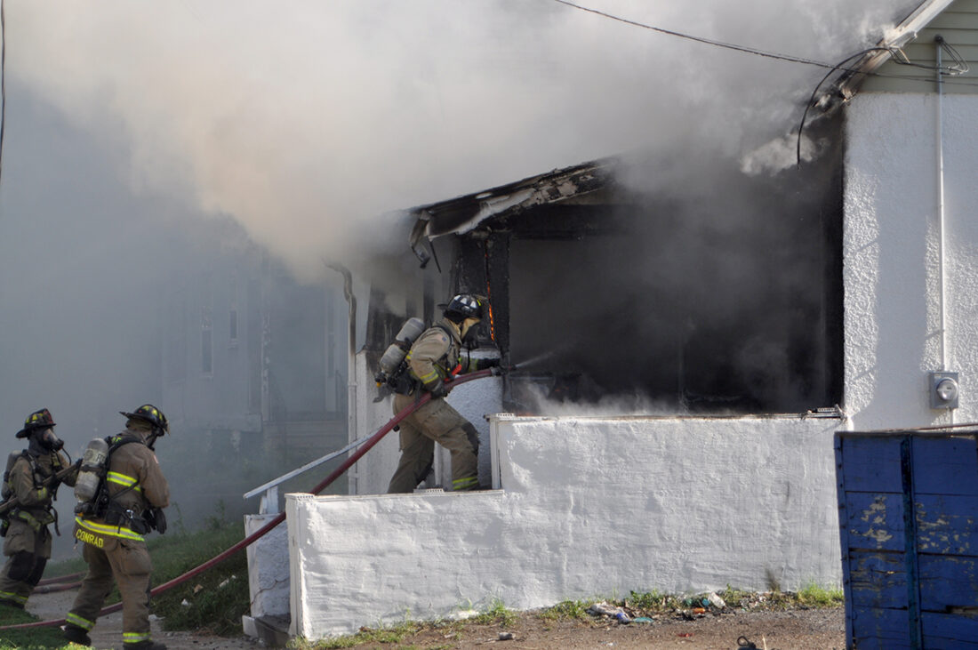 Flames ravage Fort Dodge house | News, Sports, Jobs - Messenger News